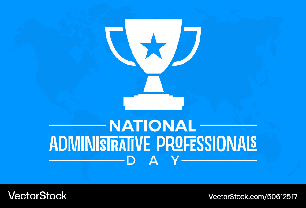 National administrative professionals day Vector Image