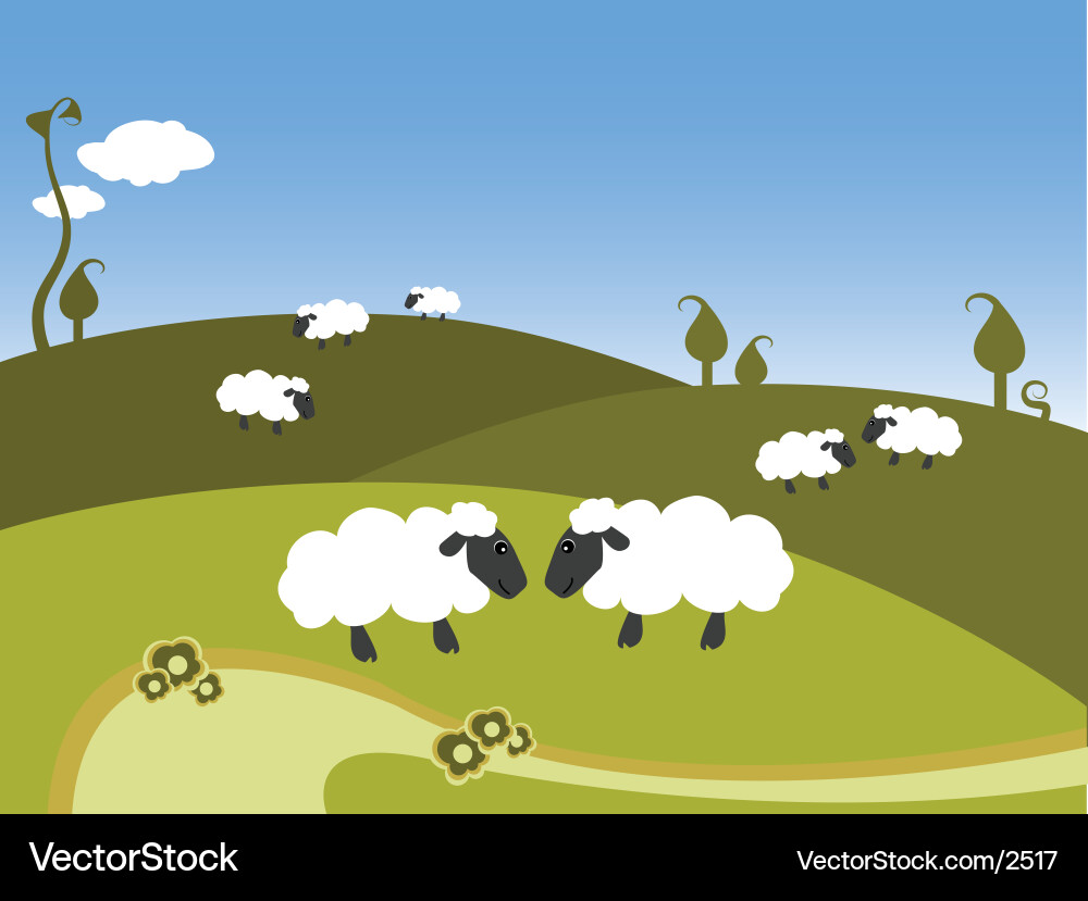 Sheep Royalty Free Vector Image - VectorStock