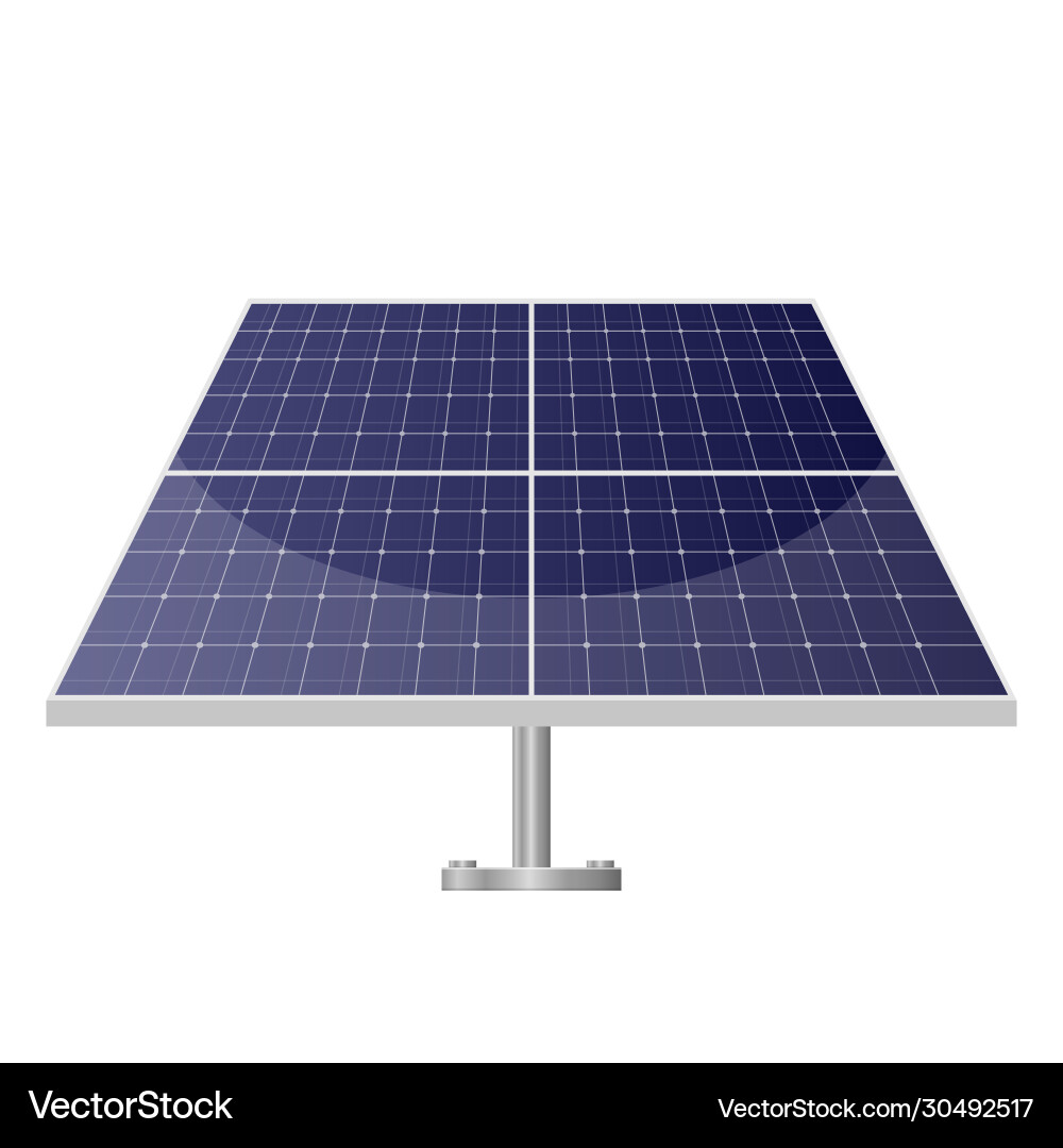 Solar panel Royalty Free Vector Image - VectorStock