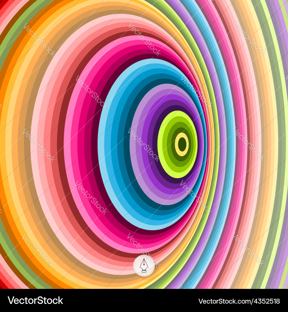 Colorful Abstract Ripples Background Royalty Free Vector