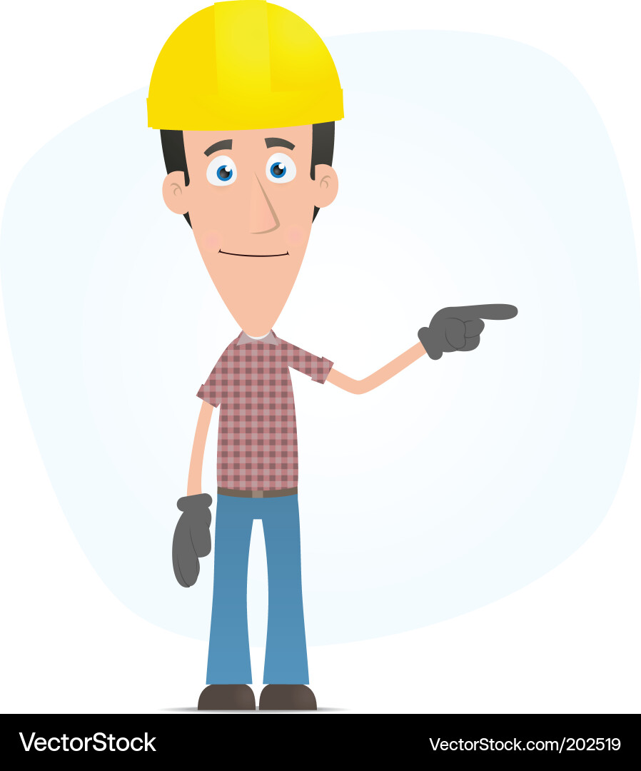 Builder Royalty Free Vector Image - VectorStock