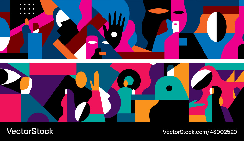 Abstract Psychology Thinking Royalty Free Vector Image