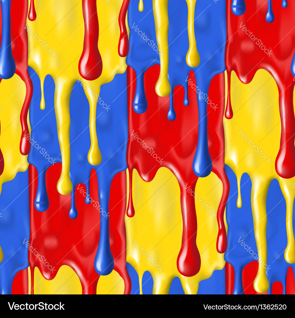 Colorful Paint Streaks Pattern Royalty Free Vector Image