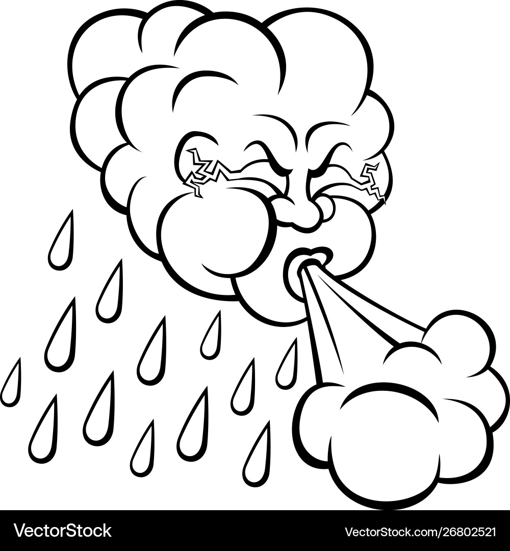 Angry Storm Vector Images (over 530)