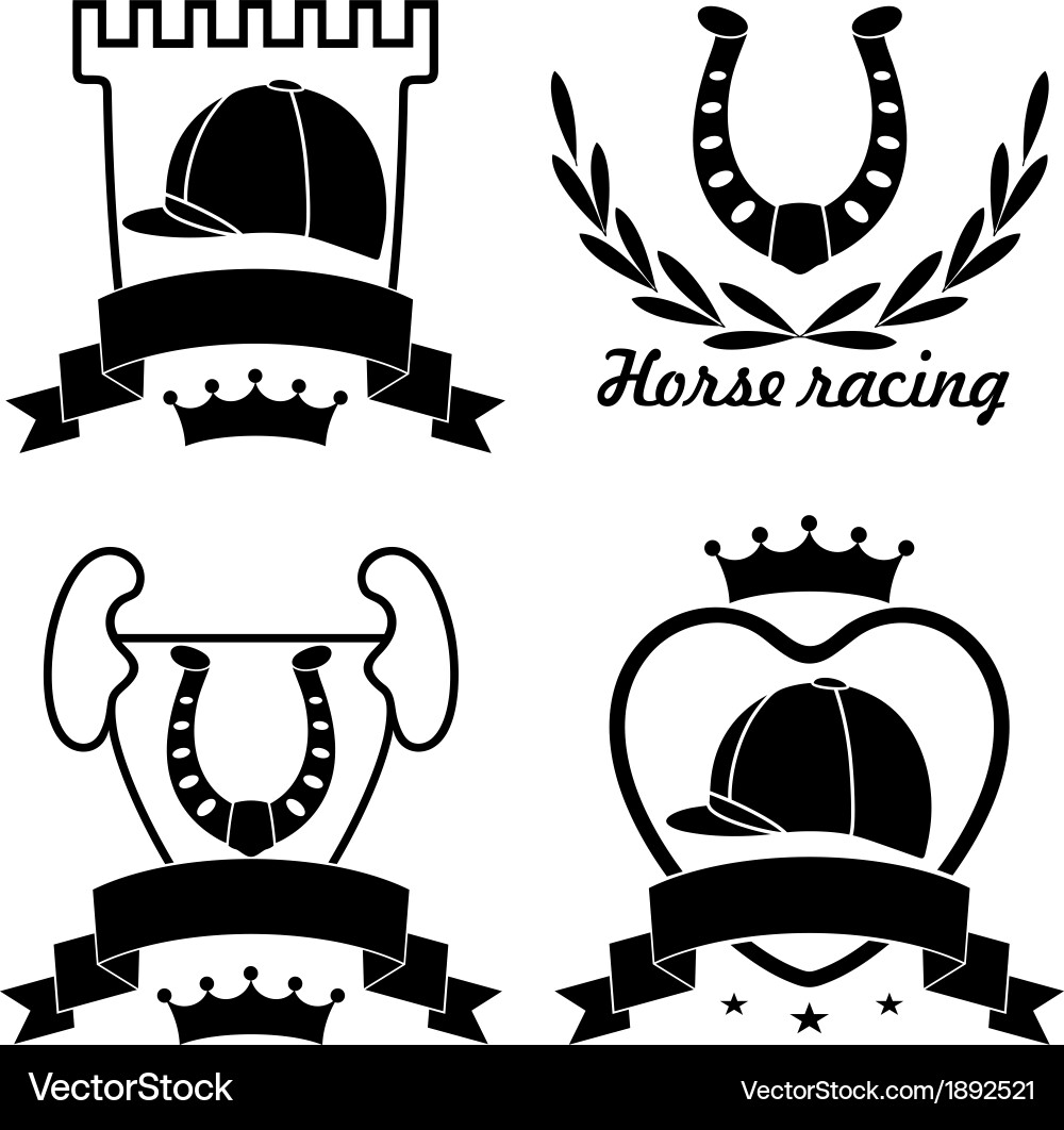 Horse racing Royalty Free Vector Image - VectorStock