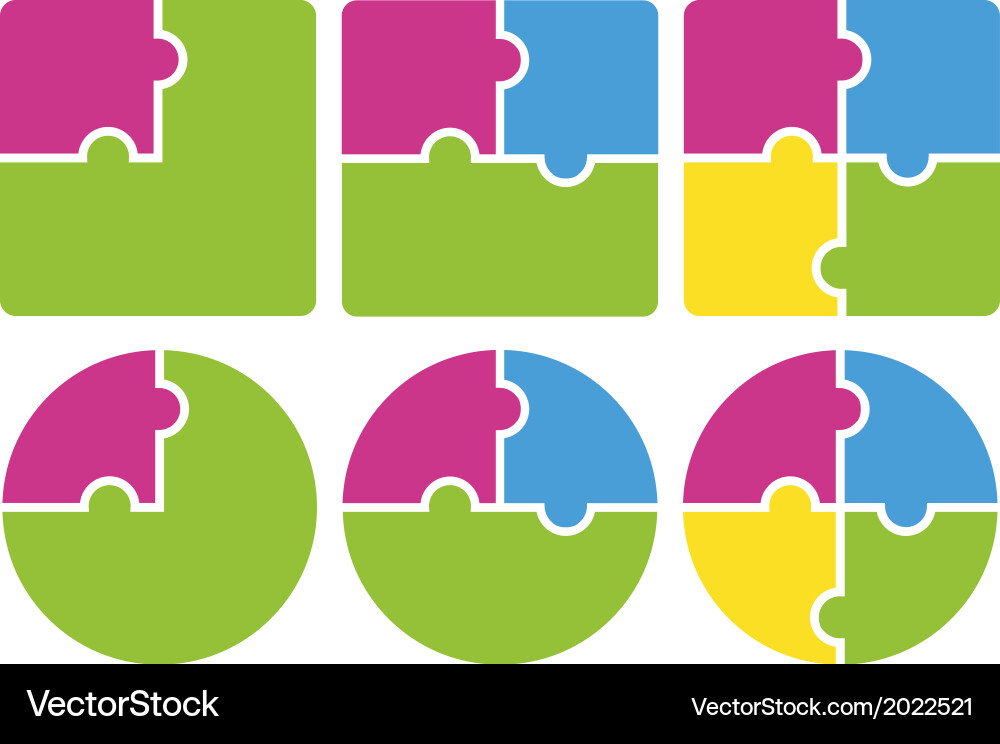 Puzzle Royalty Free Vector Image - VectorStock