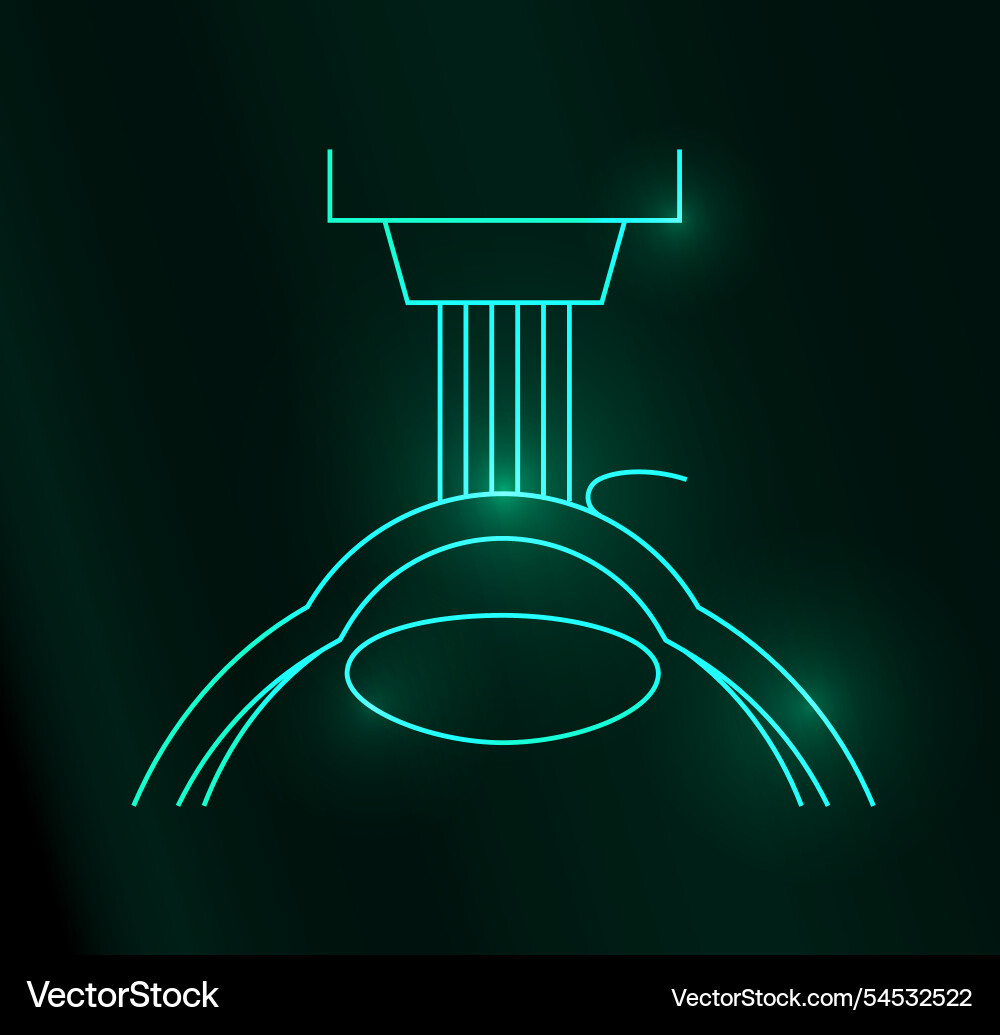 Lasik eye surgery Royalty Free Vector Image - VectorStock