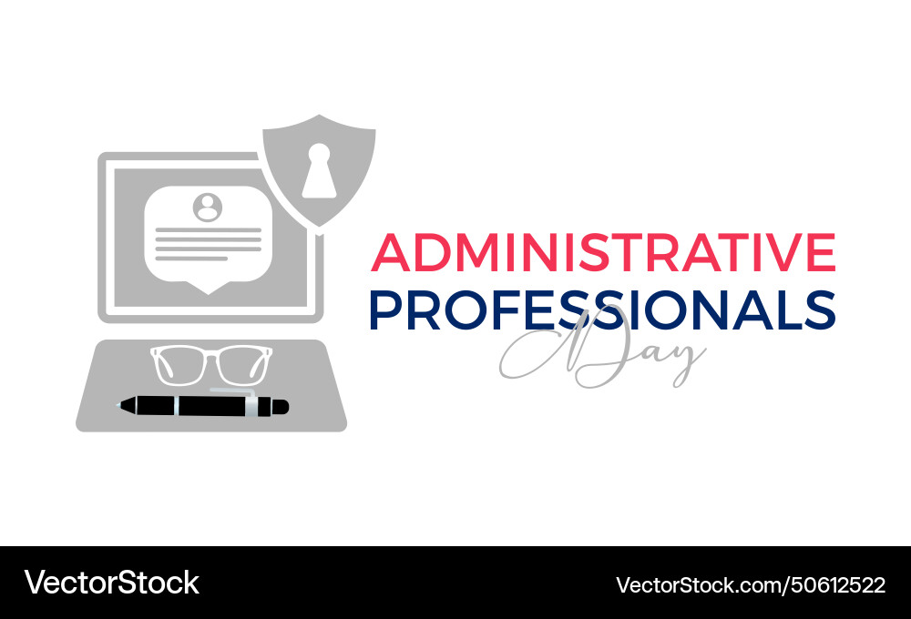 National administrative professionals day Vector Image