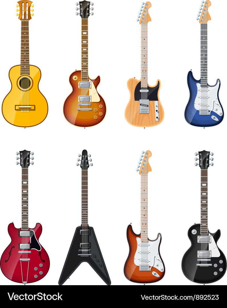 Electric Guitar Vector Free Download