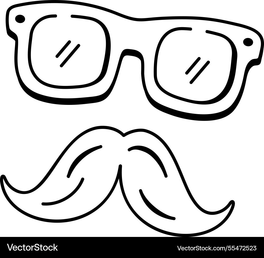 Father props icon in linear style Royalty Free Vector Image