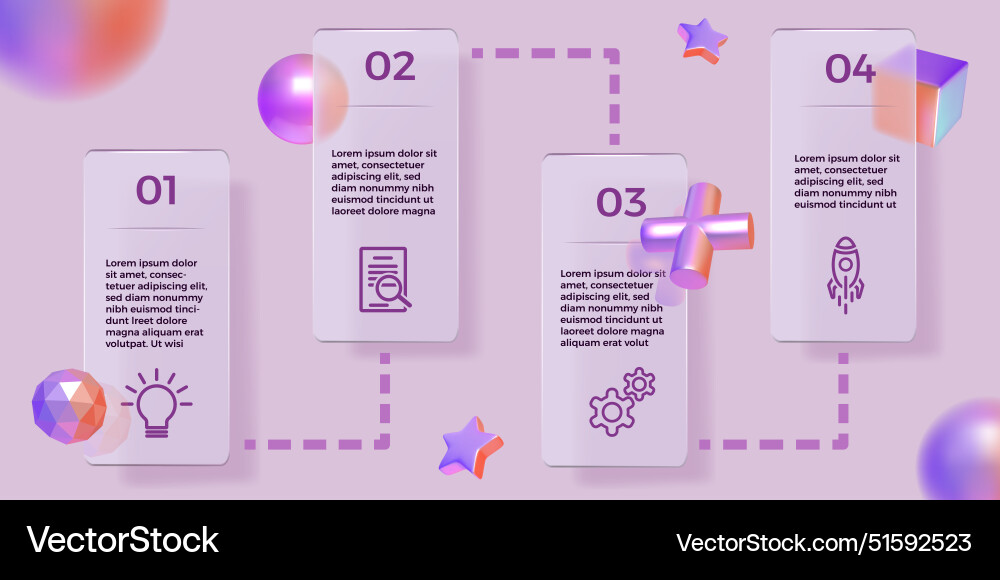Intersect Venn Diagram - Overlap Chart Royalty Free Vector