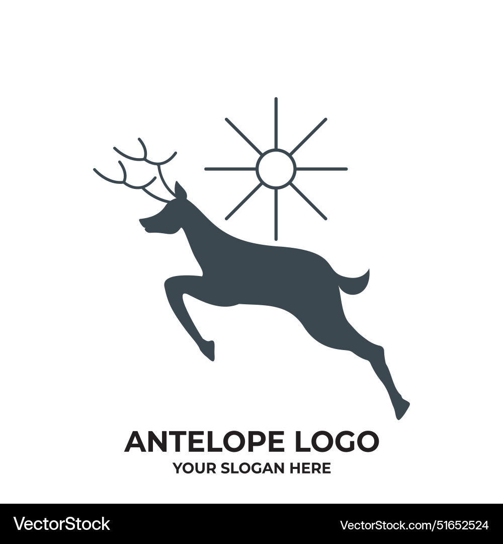Deer icon Royalty Free Vector Image - VectorStock