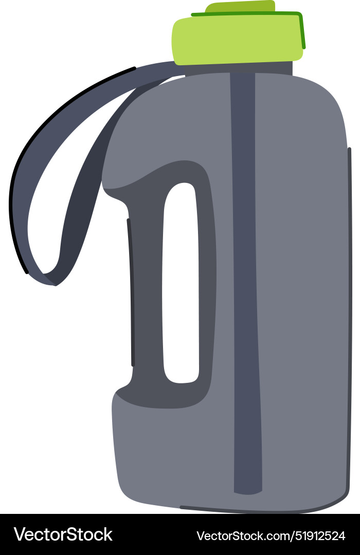 Recycle water bottle cartoon Royalty Free Vector Image