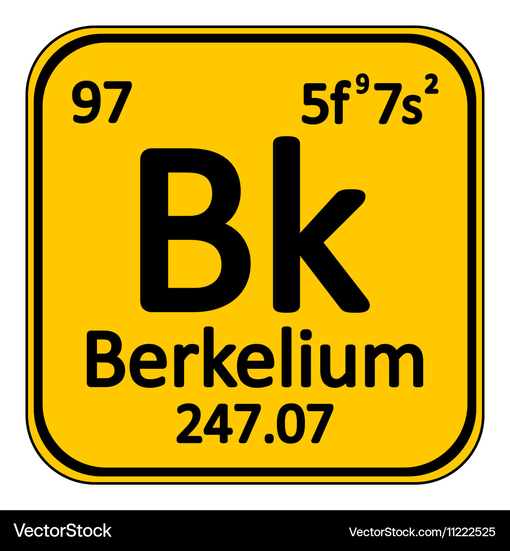 berkelium element