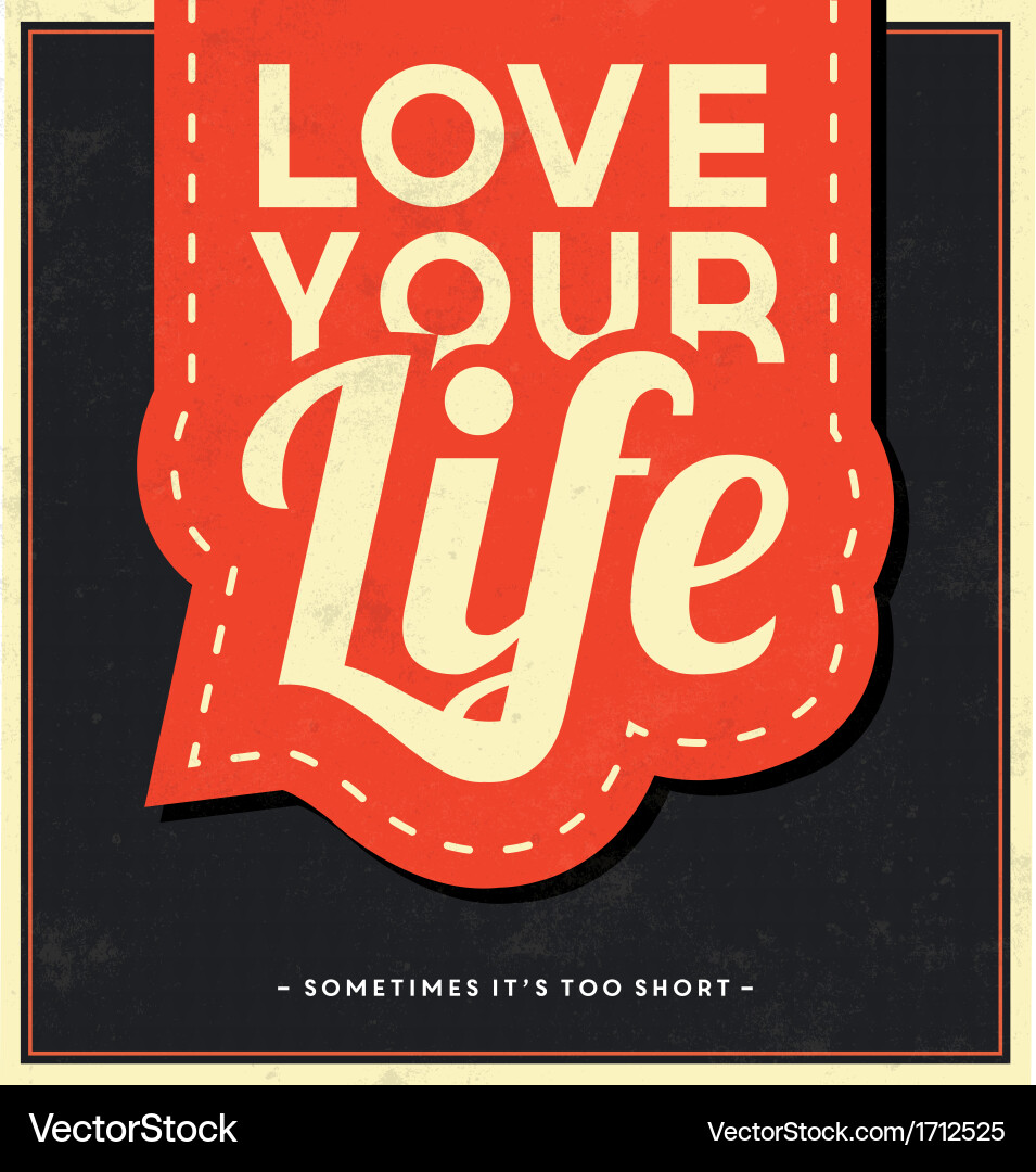 Short & Sweet Motivation Royalty Free Vector Image