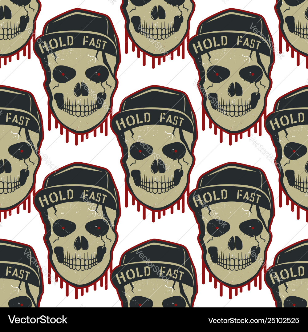 Skull pattern Royalty Free Vector Image - VectorStock