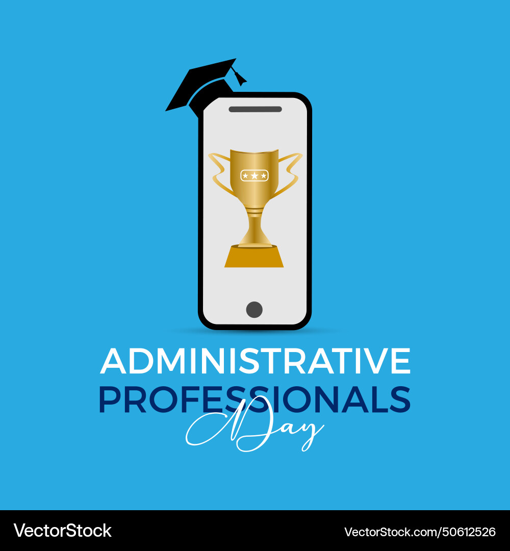 National administrative professionals day Vector Image