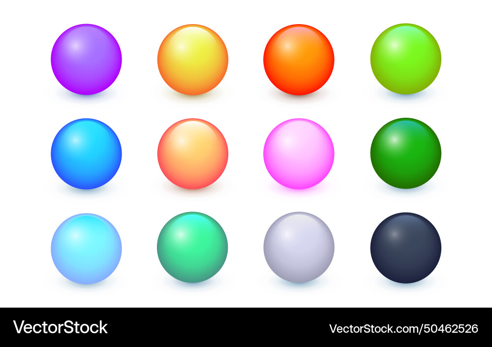 Spheres Royalty Free Vector Image - VectorStock