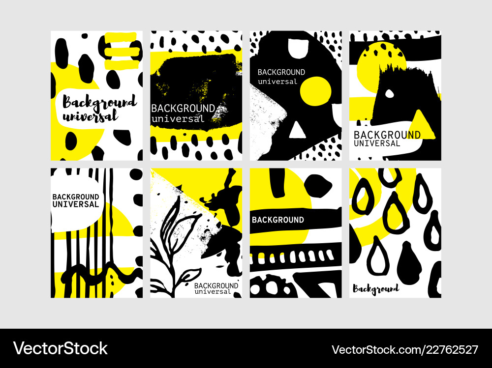 Floral Elements - Hand Drawn Backdrop Royalty Free Vector