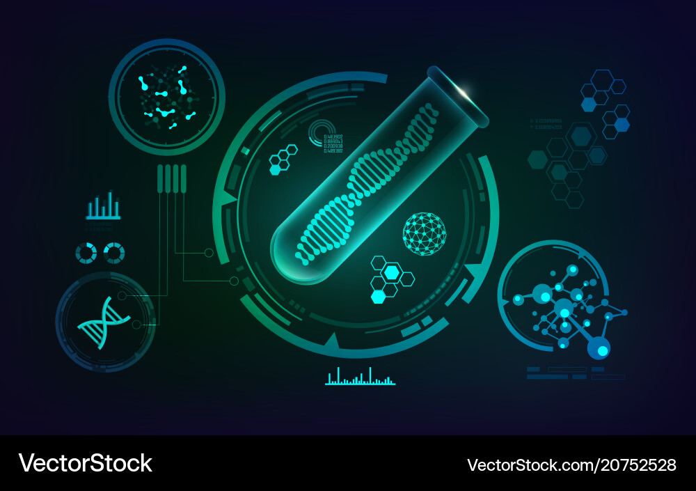 Genetic engineering Royalty Free Vector Image - VectorStock