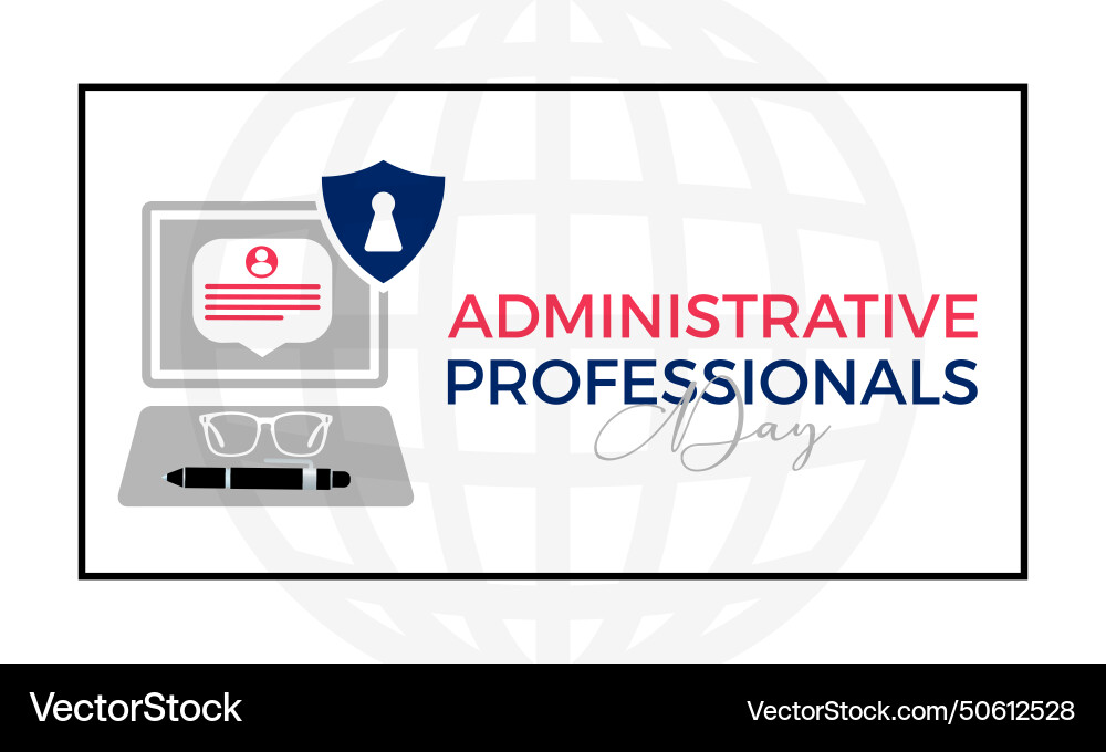 National administrative professionals day Vector Image
