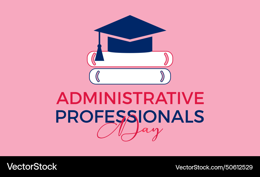 National administrative professionals day Vector Image