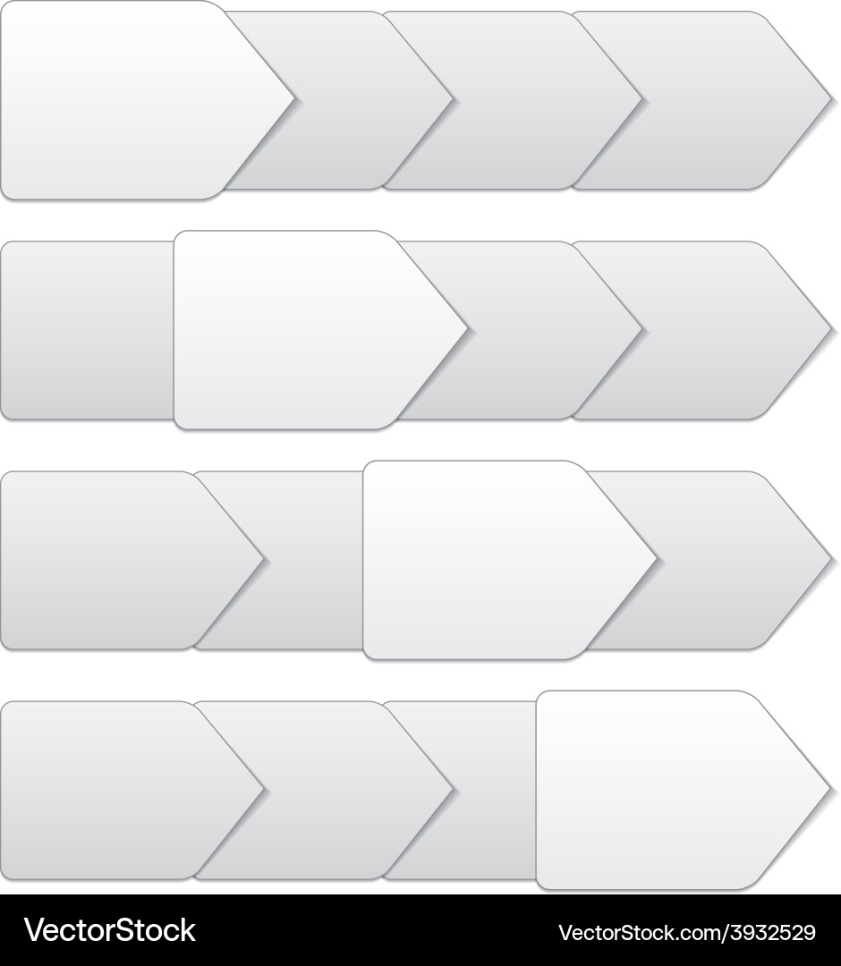 Step templates Royalty Free Vector Image - VectorStock