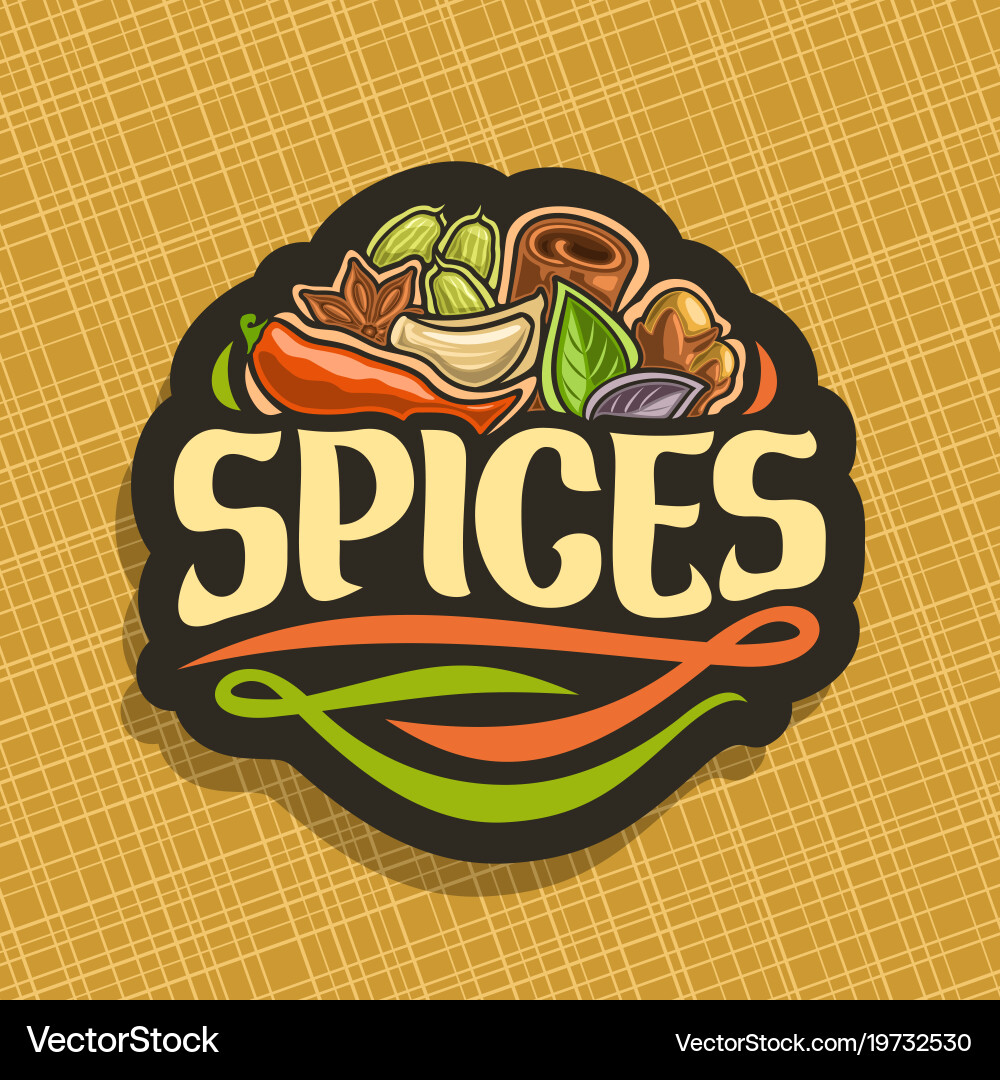 Logo for spices Royalty Free Vector Image - VectorStock