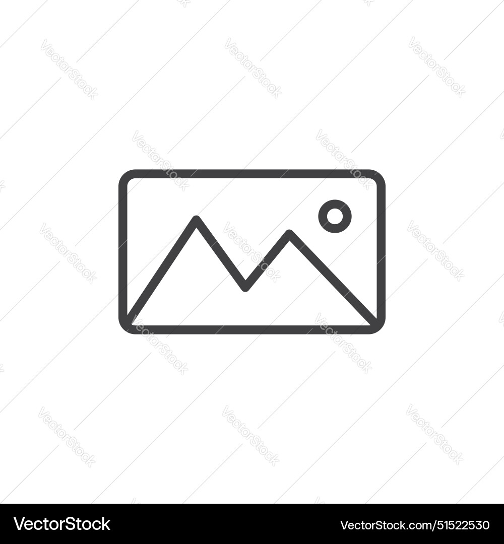 Picture icon Royalty Free Vector Image - VectorStock