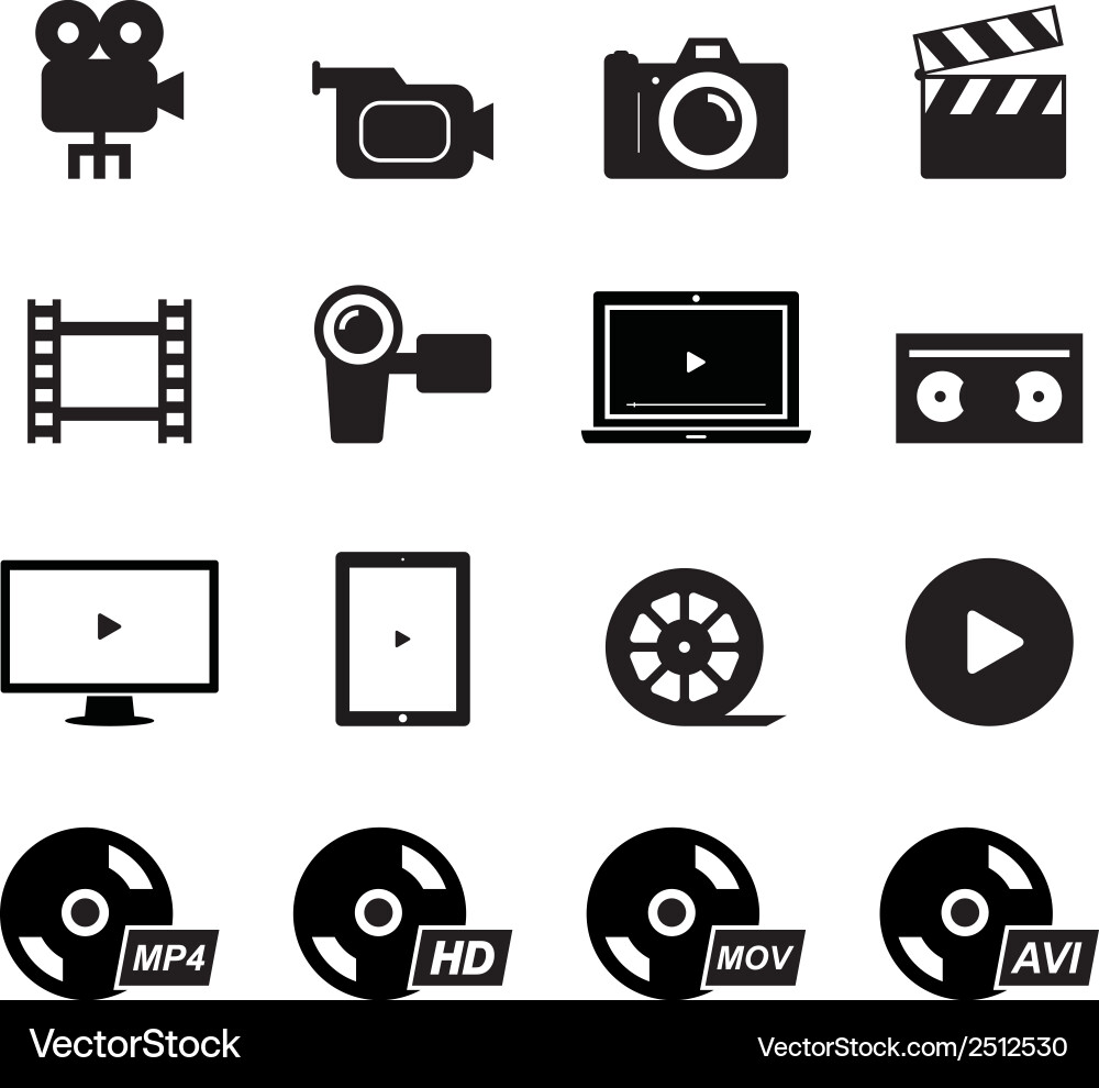 Video Button Icon Vector Images (over 140,000)