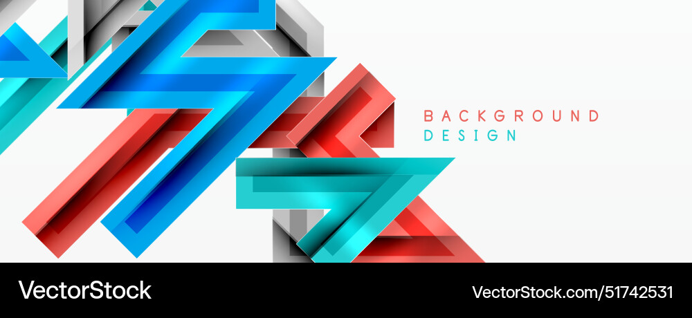 Line zig zag dynamic geometric abstract background