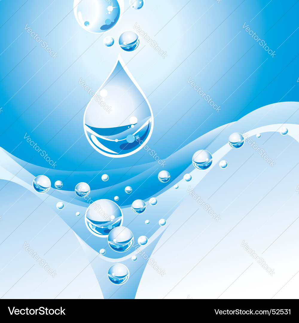Water Royalty Free Vector Image - VectorStock