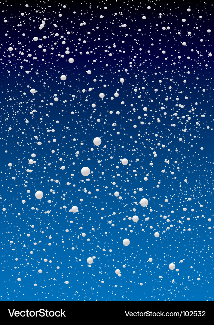Snowflake sky Royalty Free Vector Image - VectorStock