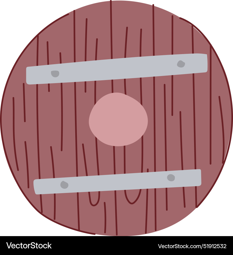 Stone wheel ancient cartoon Royalty Free Vector Image