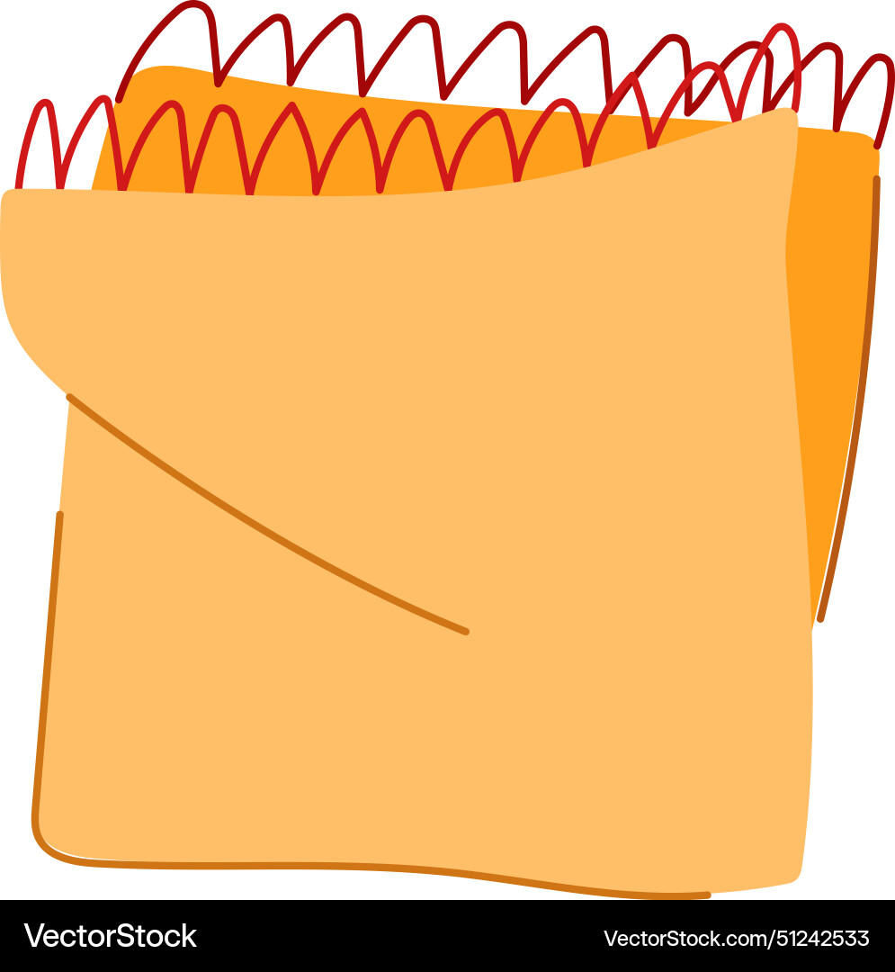 Table cloth napkin cartoon Royalty Free Vector Image