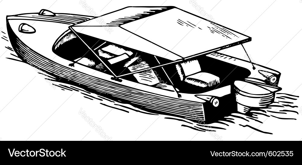 Boat Royalty Free Vector Image - VectorStock
