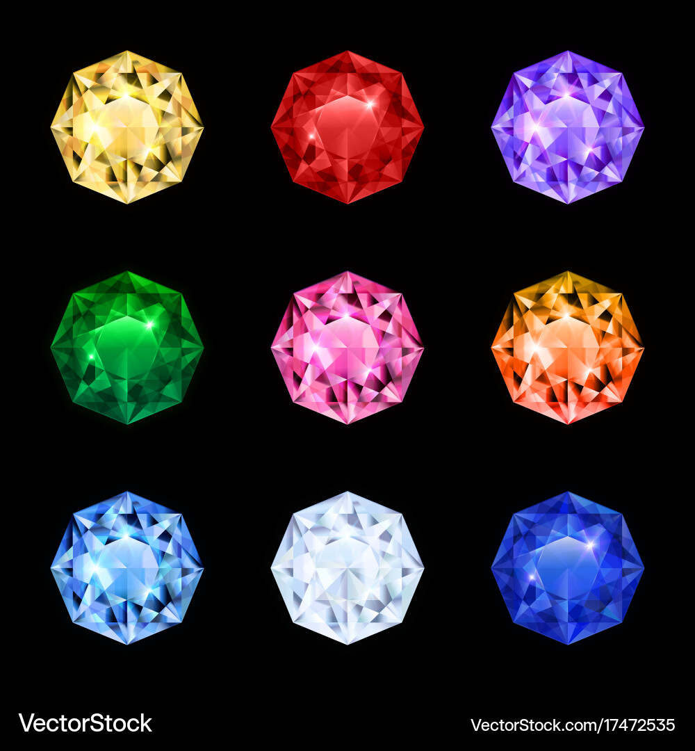 Blue Stone Shining Vector Images (over 2,400)