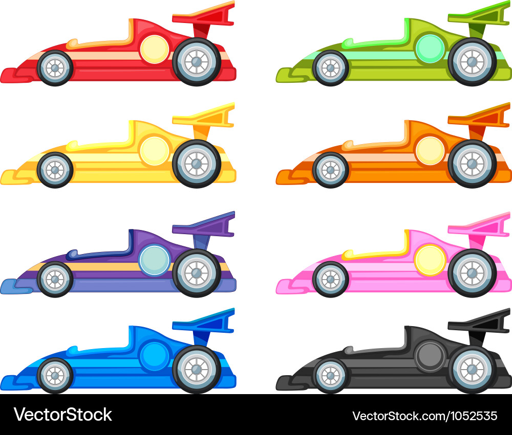 Racing car Royalty Free Vector Image - VectorStock