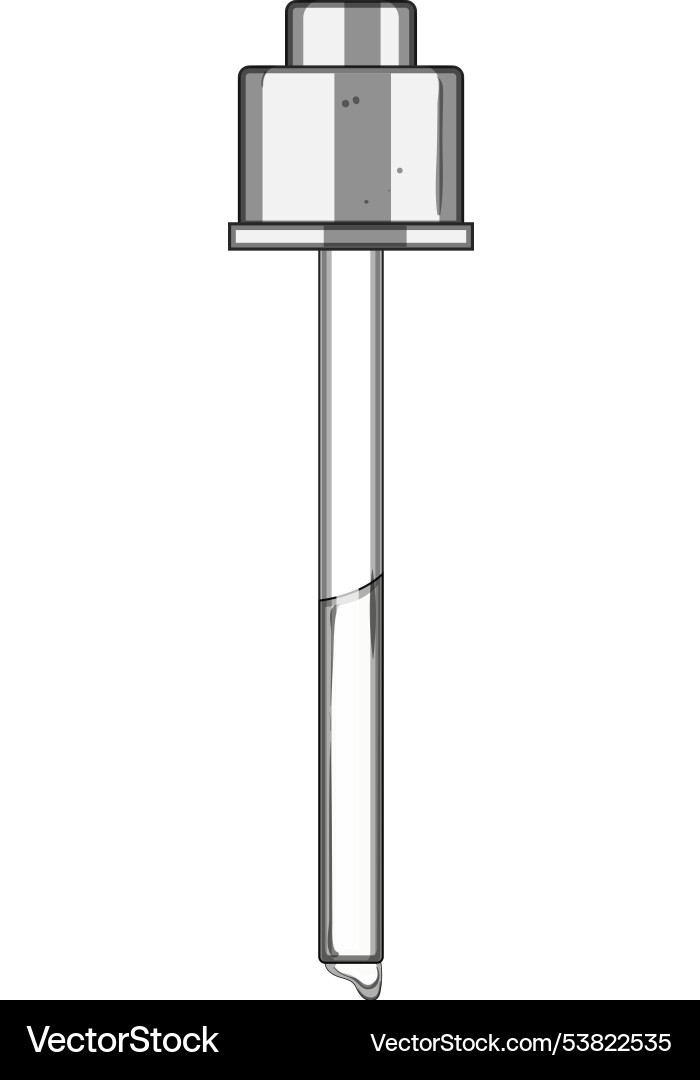 Rejuvenate serum dropper cartoon Royalty Free Vector Image