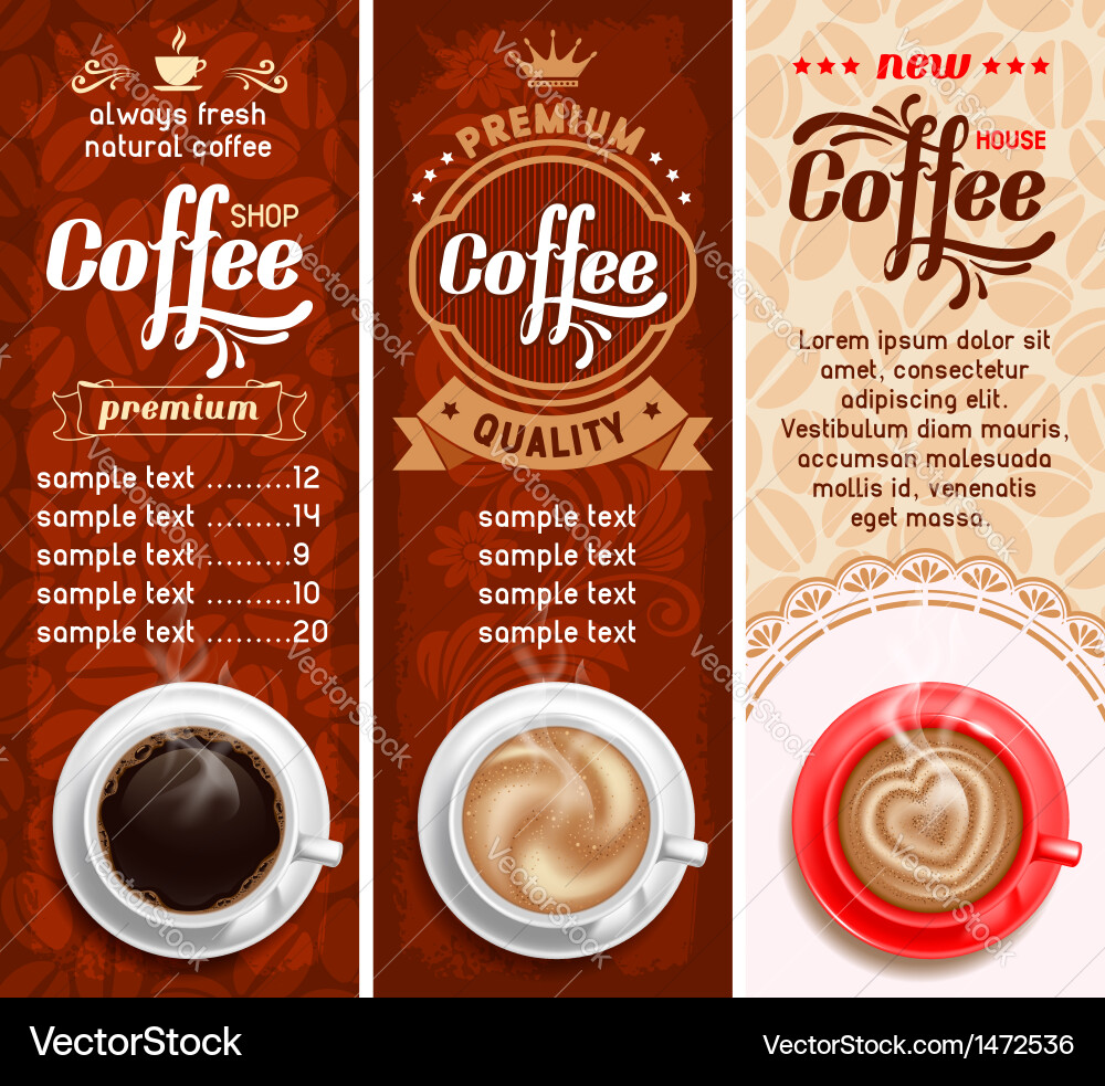 Coffee Royalty Free Vector Image - VectorStock