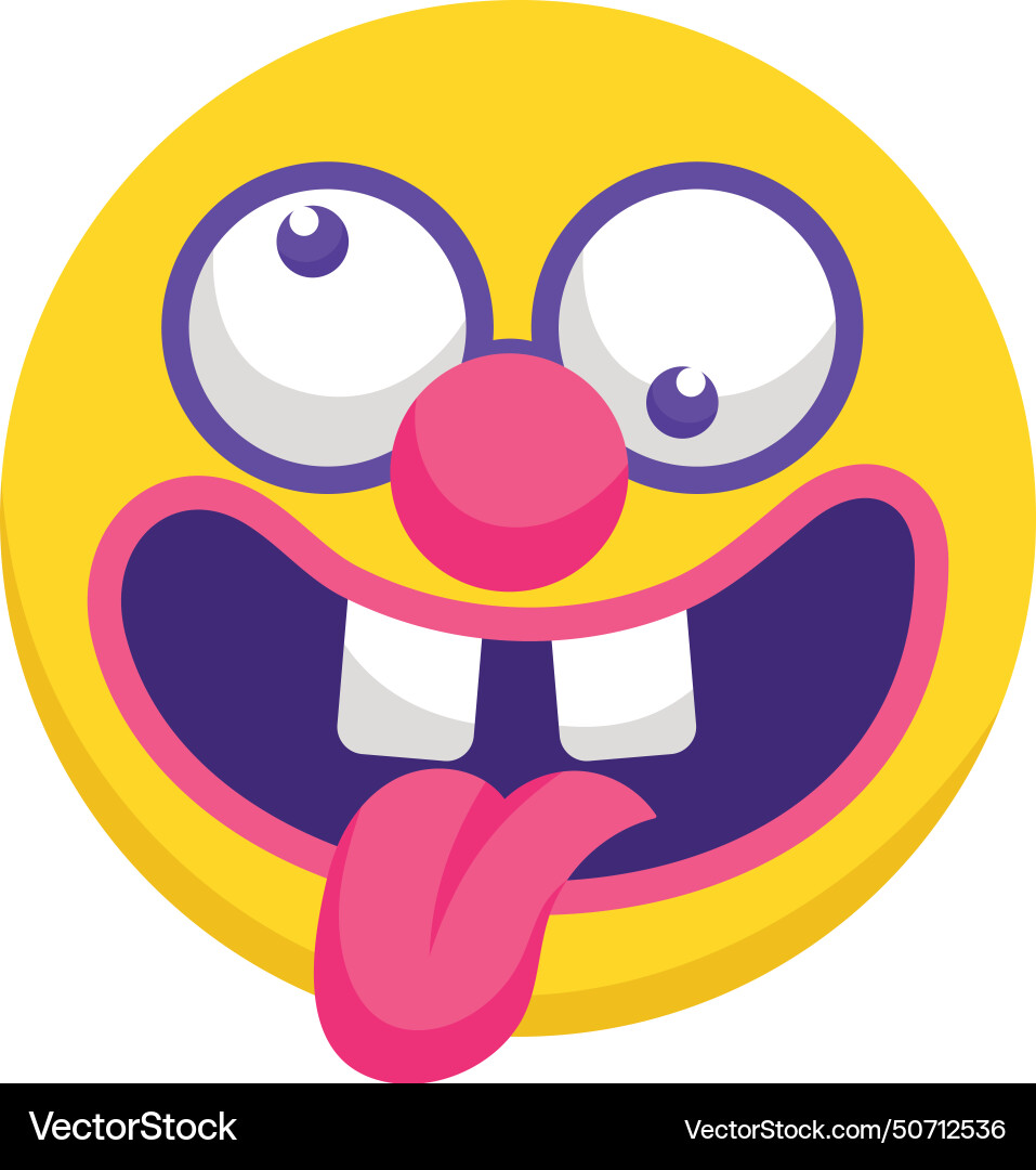 Fools day emoji Royalty Free Vector Image - VectorStock