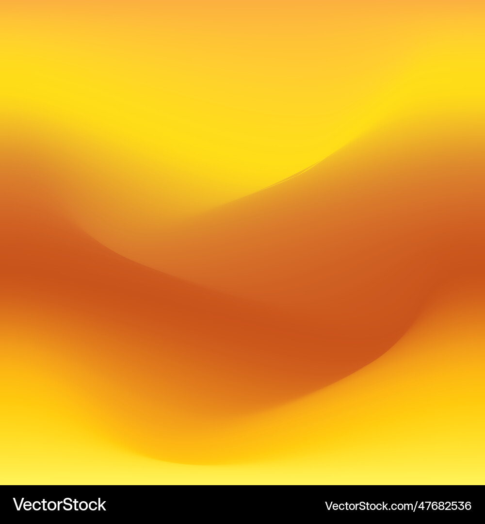 Gradient yellow background Royalty Free Vector Image