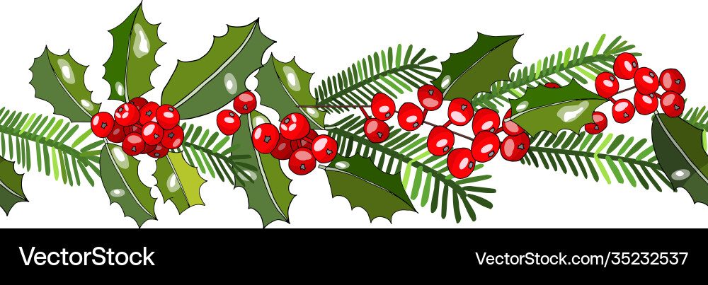 Mistletoe Border Clipart