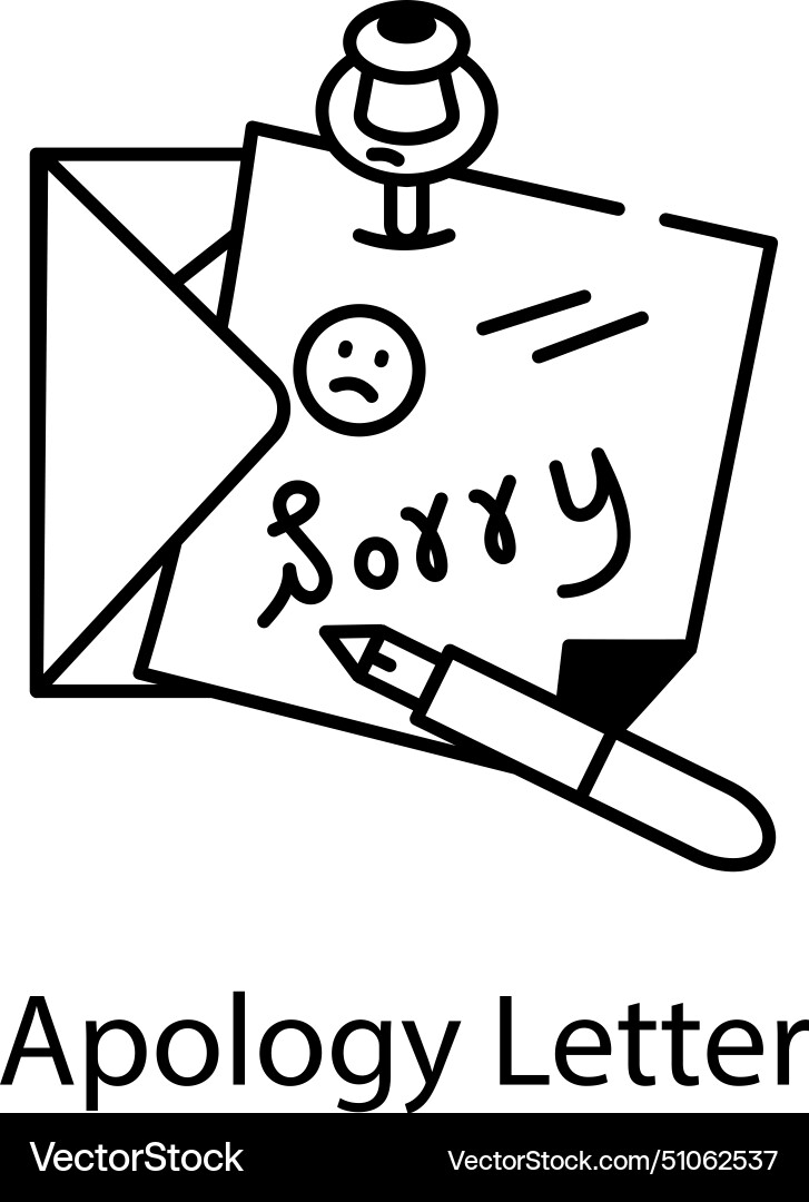 Content writing linear icons Royalty Free Vector Image