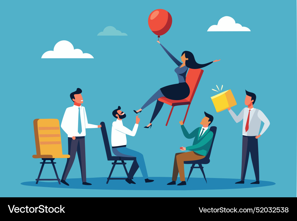 Job opportunity concept Royalty Free Vector Image