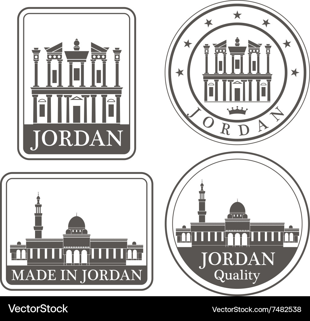 Jordan Royalty Free Vector Image - VectorStock