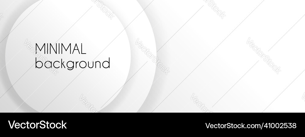 White abstract long banner business Royalty Free Vector