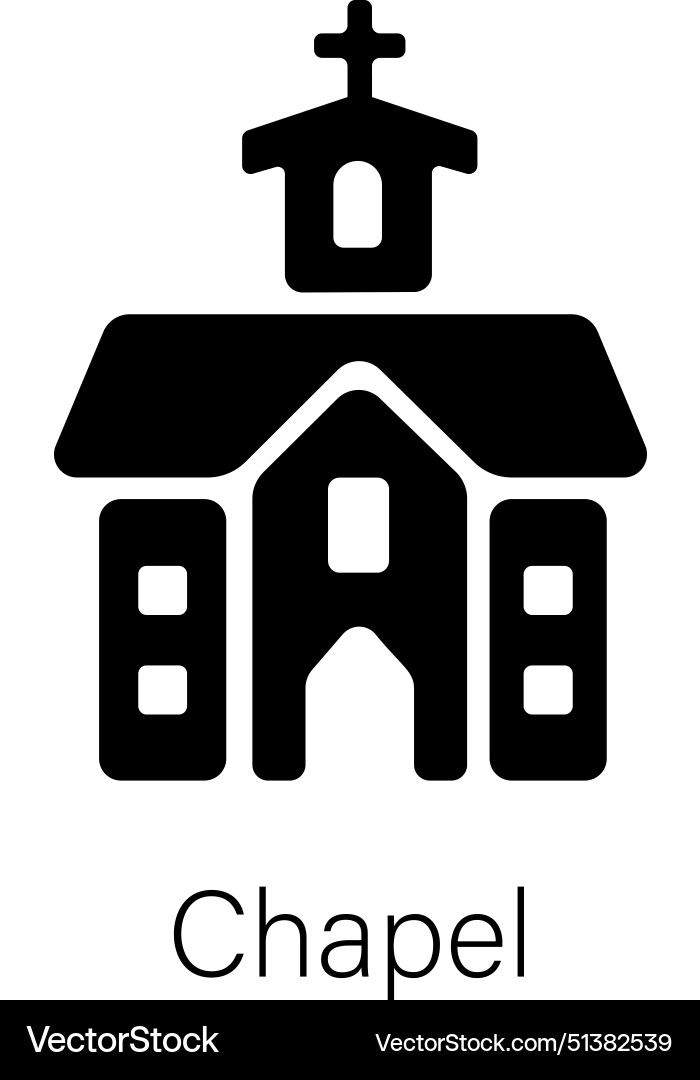 Chapel Royalty Free Vector Image - VectorStock