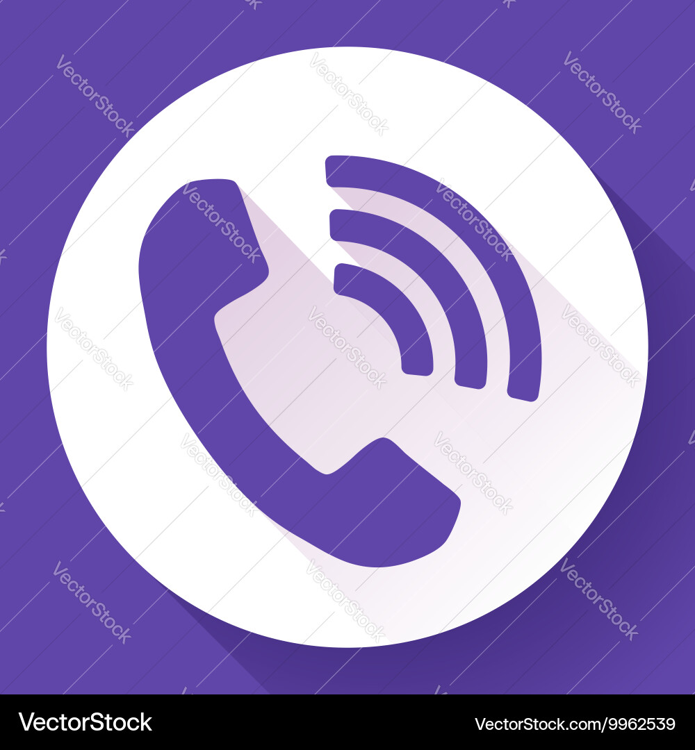 Incoming phone call icon Royalty Free Vector Image