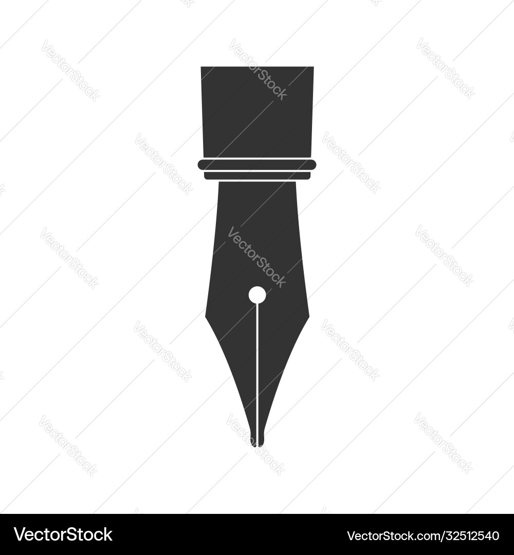 Ink pen Royalty Free Vector Image - VectorStock